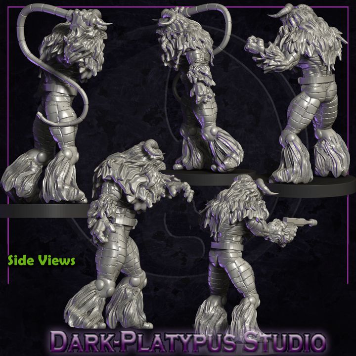 3D Printable Fatal Fluffies – transforming genetic Monsters by Dark ...