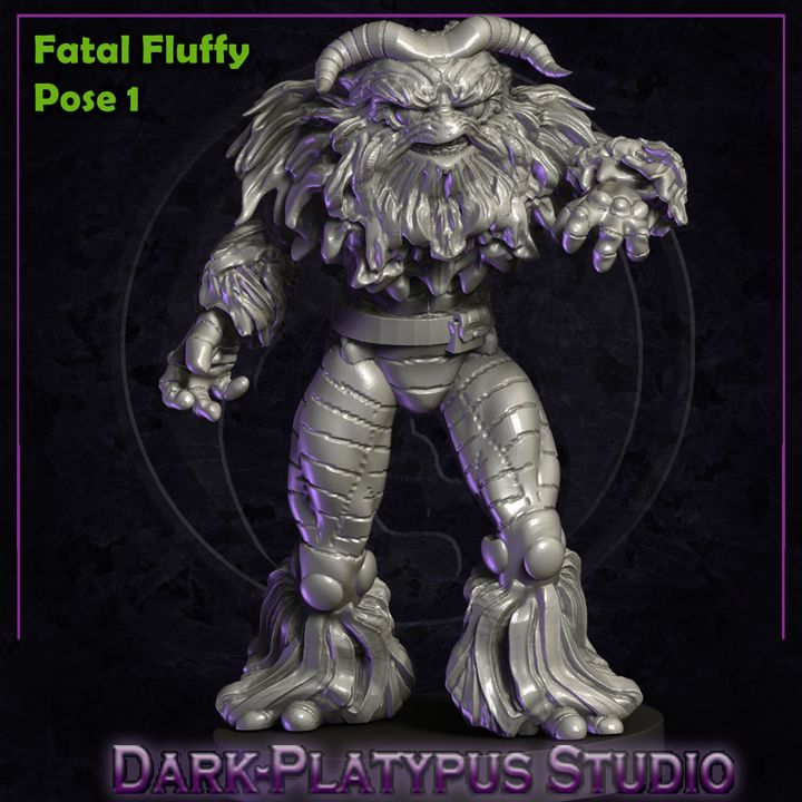 3D Printable Fatal Fluffies – transforming genetic Monsters by Dark ...
