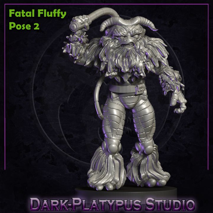 3D Printable Fatal Fluffies – transforming genetic Monsters by Dark ...
