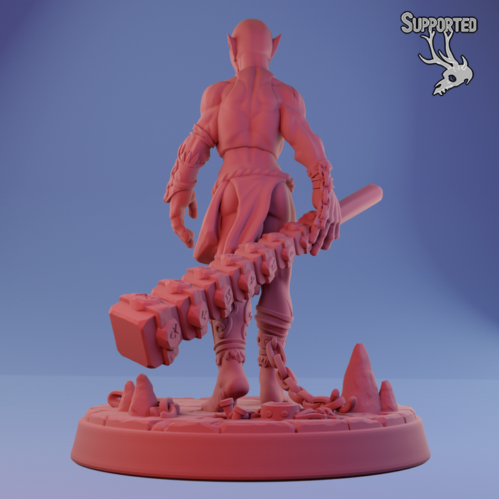 3D Printable Gertrude Female Cyclops by Zio
