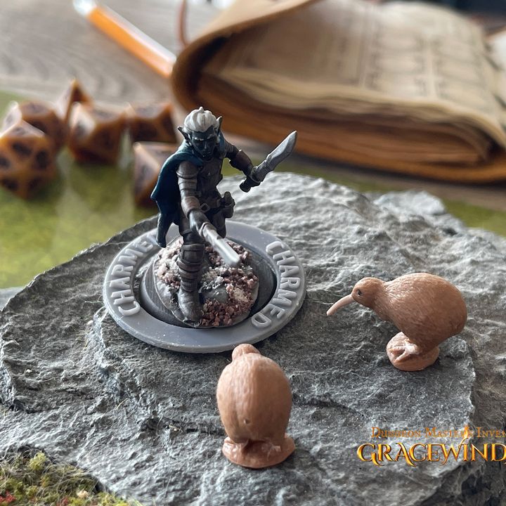3D Printable DM Inventory: Condition Markers by Gracewindale Mini Scenery