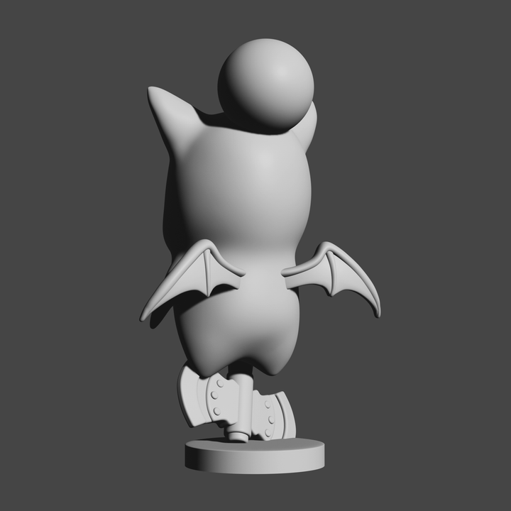 3D Printable Moogle Warrior Final Fantasy XIV by Belkin Crafts