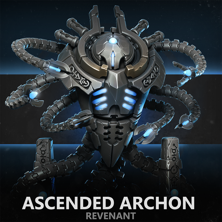 3D Printable Ascended Archon Revenant by NAPKING
