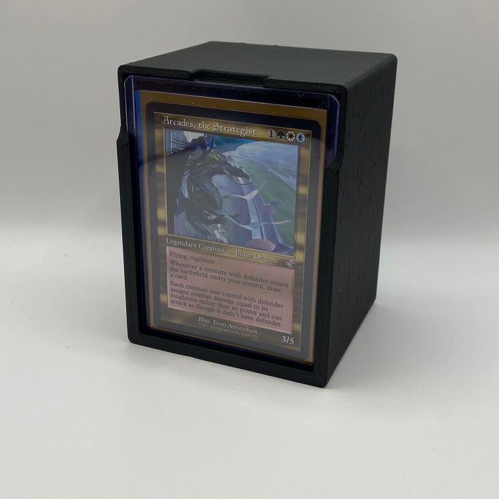 3D Printable The Simple Top Loaded Box - Magic the Gathering EDH ...