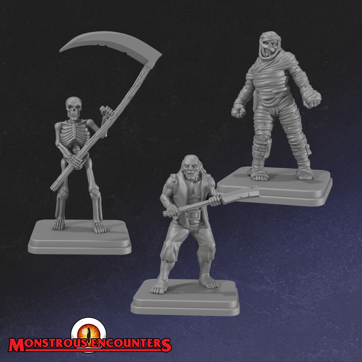 3D Printable HQ Classic Bundle by Monstrous Encounters