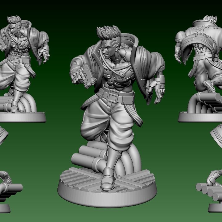 3D Printable Lightning Dave by LPOMC