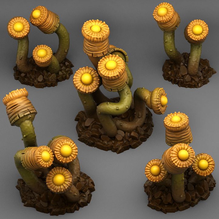 3D Printable LUMINOUS PLANTS by Fantastic Plants And Rocks