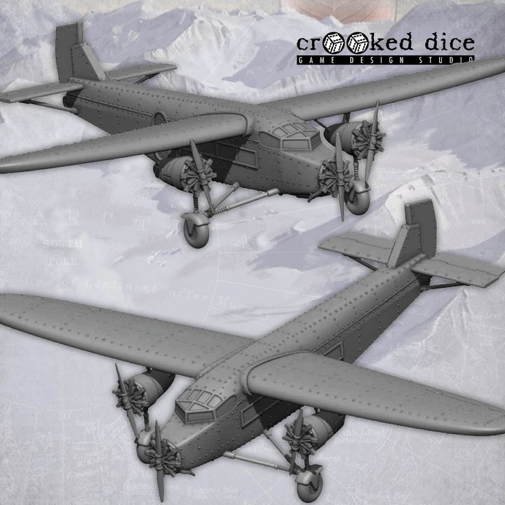 3D Printable Expedition Plane by Karl Perrotton