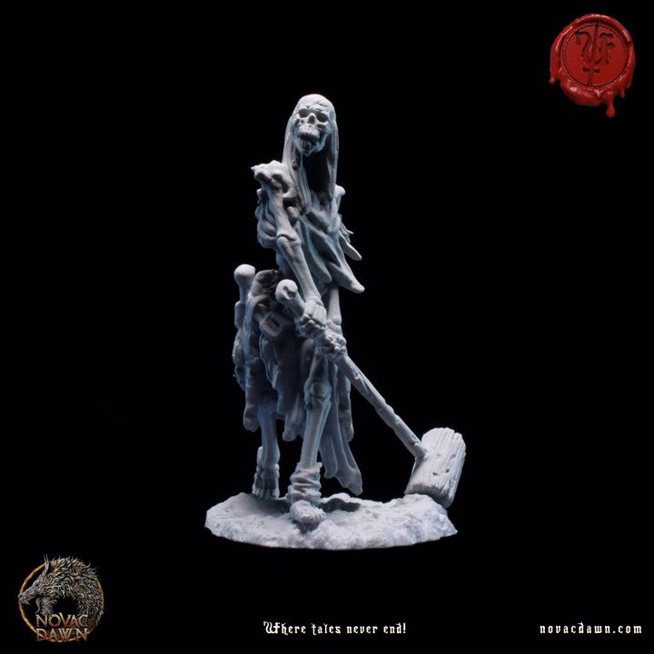 3D Printable The Undead - Unit V - The Bone Reapers by Novac Dawn