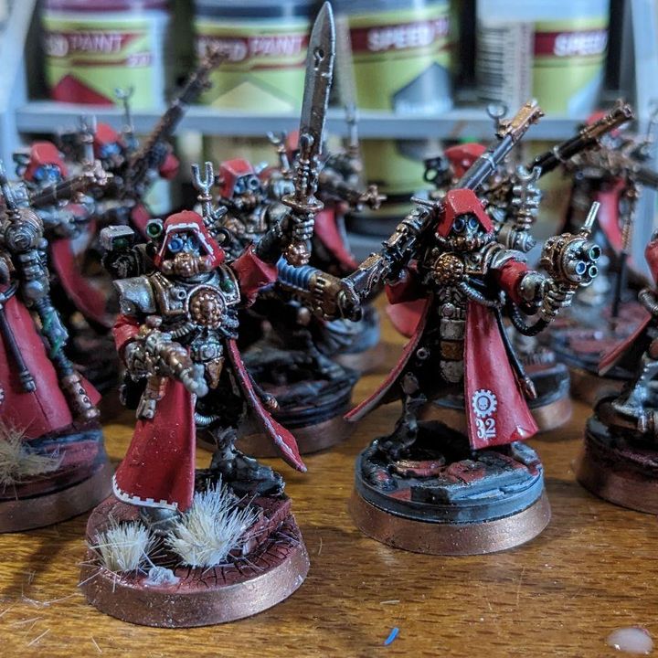 3D Print of Mechanicus Temple - Bases & Toppers (Big Set++) by ...