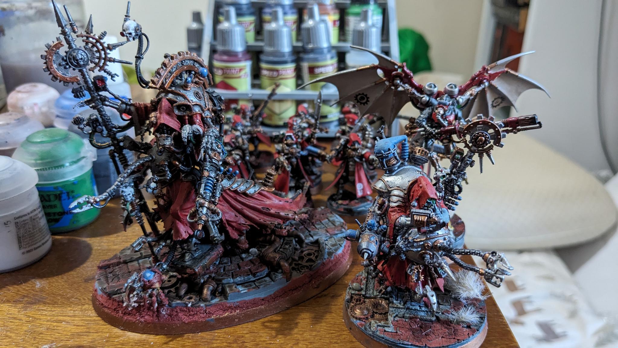 3D Printable Mechanicus Temple - Bases & Toppers (Big Set++) by Zabavka ...
