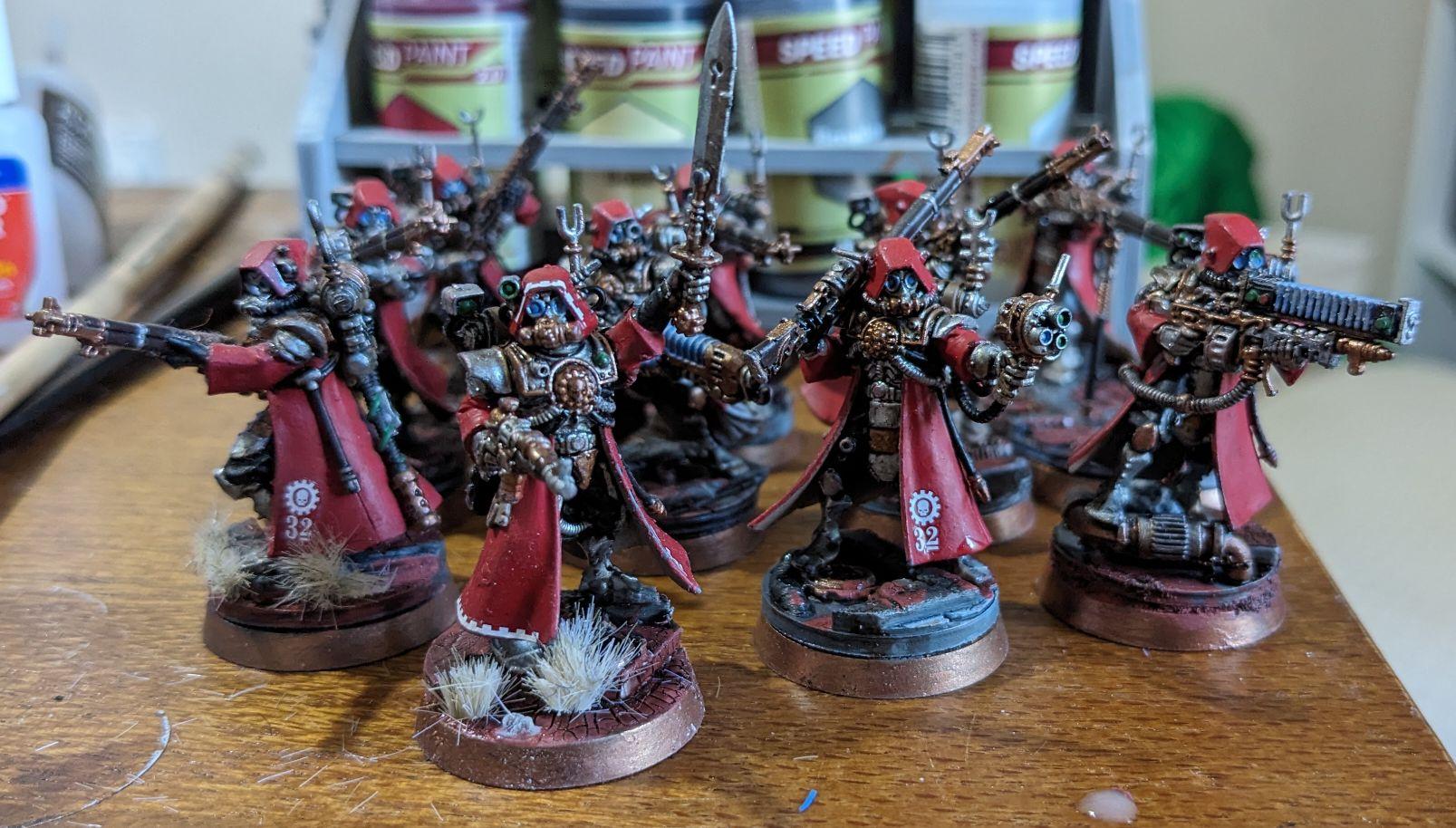 3D Printable Mechanicus Temple - Bases & Toppers (Big Set++) by Zabavka ...