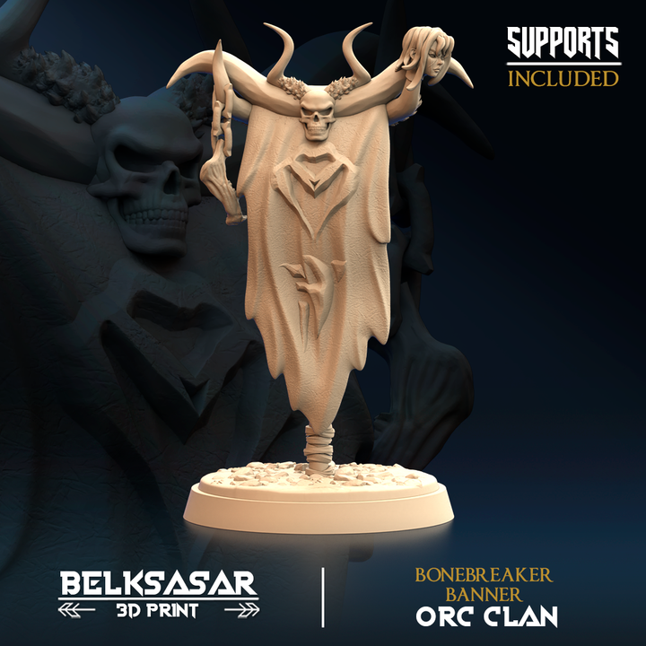 3D Printable Orc Clan - Knight by Belksasar