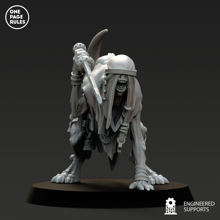 3D Printable Tormentors - Shadow Stalkers by One Page Rules