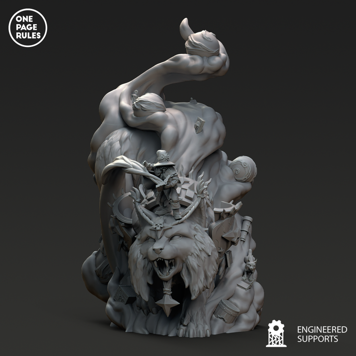 3D Printable Elemental Titan (Aether Elemental) - Human Empire by One ...