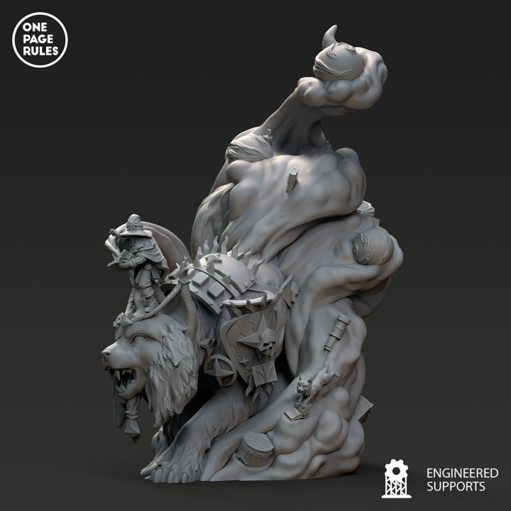 3D Printable Elemental Titan (Aether Elemental) - Human Empire by One ...