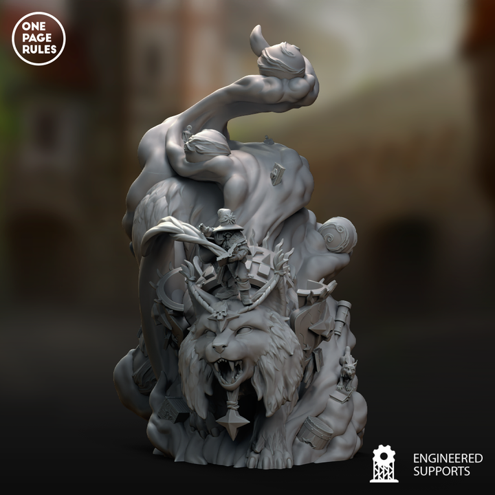 3D Printable Elemental Titan (Aether Elemental) - Human Empire by One ...