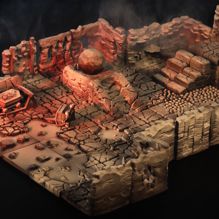 3D Printable Death x Tiles - Complete Caves & Caverns Set (Supportless ...