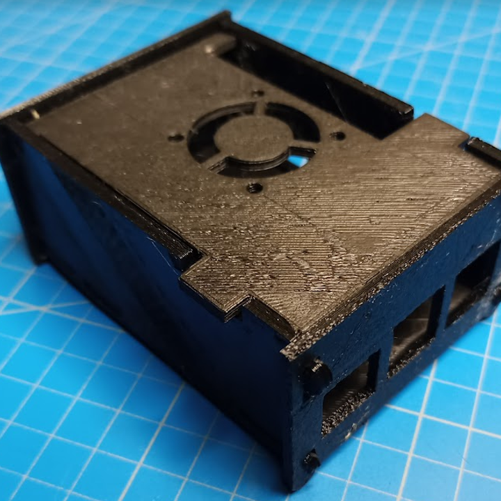 3D Printable RaspberryPi4 case by Simedru Florin