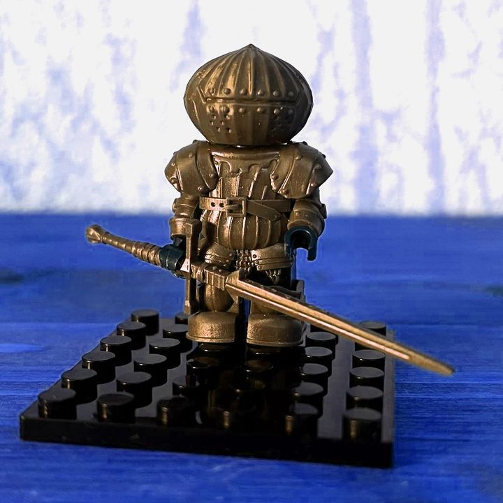 3D Printable SEIGWARD\SIEGMEYER FROM DARK SOULS LEGO CUSTOM SET by ...