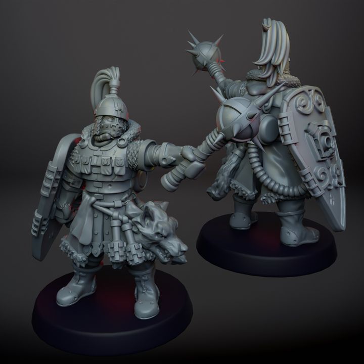 3D Printable Slavic trench fighter by RatMan Forge