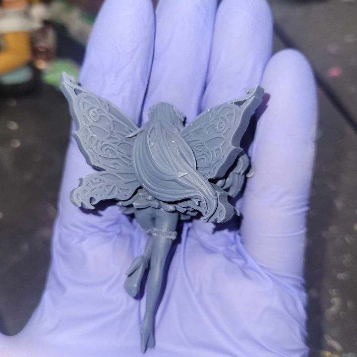 3D Printable Brigidine - Fairy Fey Pixie - Fey Pixie Fairy - Pixie ...