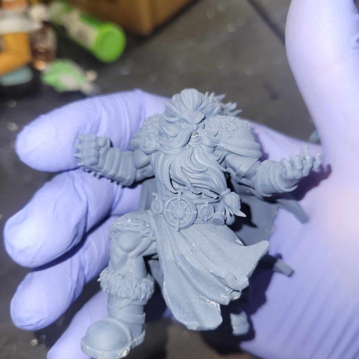 3D Printable Grimgor - Dwarf Giant General – Giant Dwarf General ...