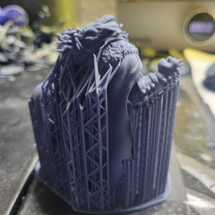 3D Printable Grimgor - Dwarf Giant General – Giant Dwarf General ...