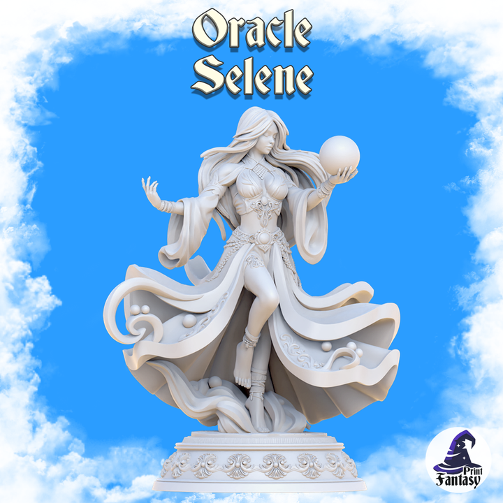 3D Printable Selene - Oracle Seer Clairvoyant - Seer Oracle ...