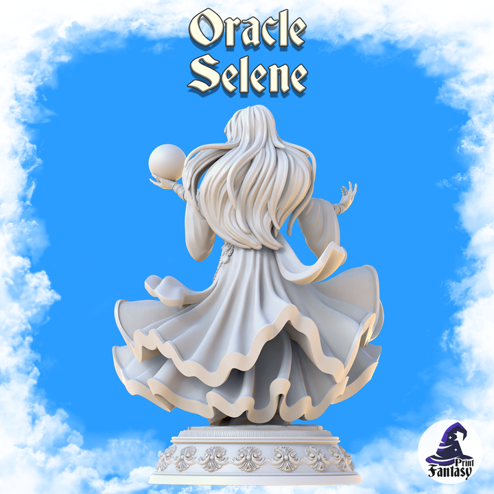 3D Printable Selene - Oracle Seer Clairvoyant - Seer Oracle ...