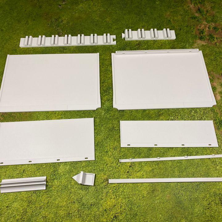 3D Printable 9L RUB Vertical Storage for miniatures by Andrew Lee