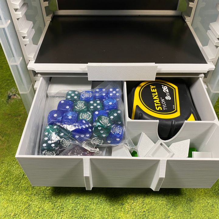 3D Printable 9L RUB Vertical Storage for miniatures by Andrew Lee