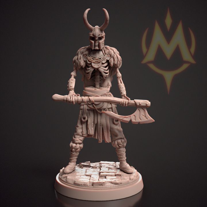 3D Printable Undead Knight by MagicLore Studios