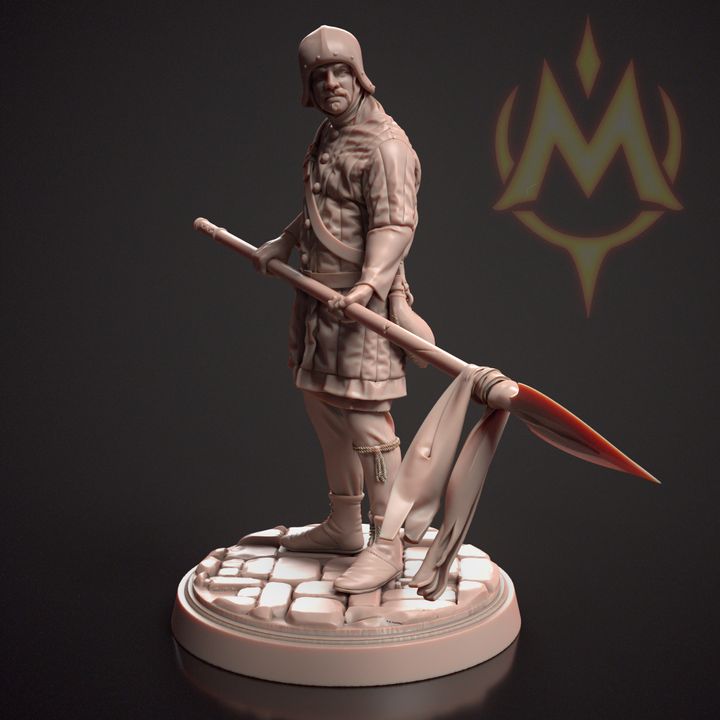 3D Printable Spearman by MagicLore Studios