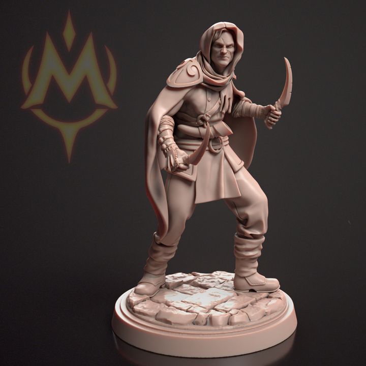 3D Printable Cultist Scoundrel by MagicLore Studios