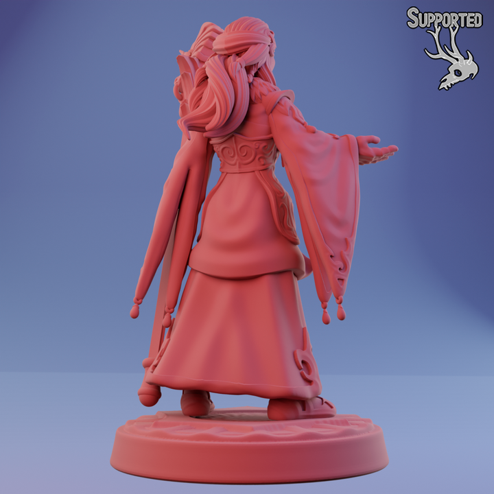 3D Printable Alustriel Silverhand by Zio