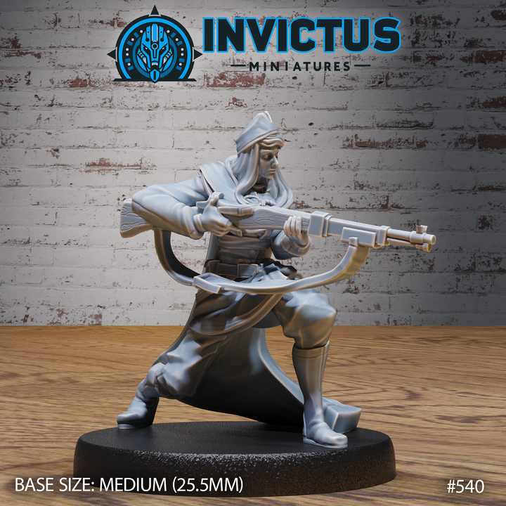 3D Printable Female Soldier Set / Human Commander / World War Officer ...