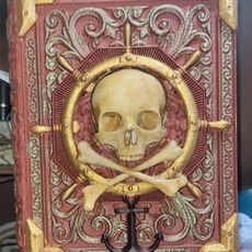 3D Printable Yarr Book - Storage & Dice Rolling Tray by FatesEnd