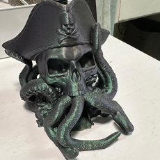 3D Printable Captain Kalamar - Dice Tower by FatesEnd