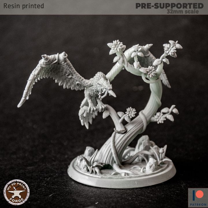 3D Printable Druid Flight Form NE by My3DPrintForge