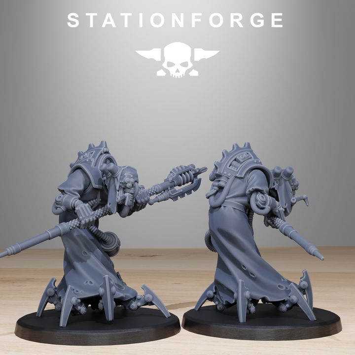 3D Printable Scavenger Elders by Station Forge