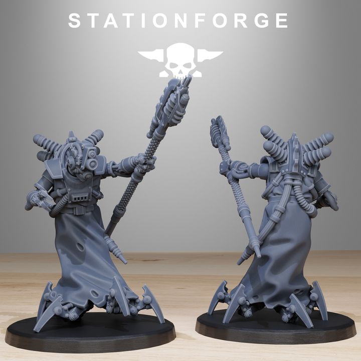 3D Printable Scavenger Elders by Station Forge
