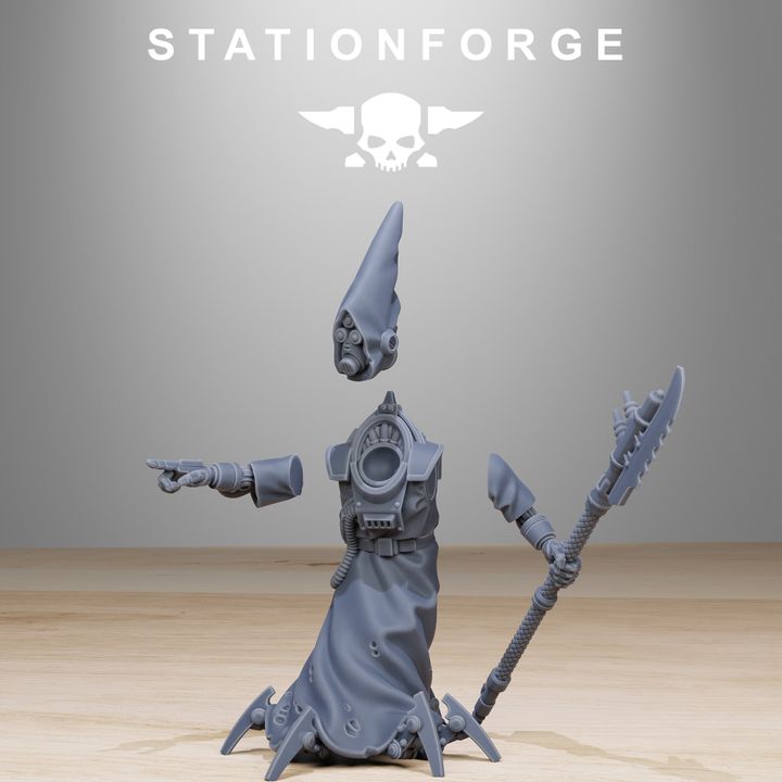 3D Printable Scavenger Elders by Station Forge