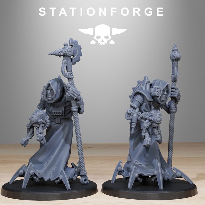3D Printable Scavenger Elders by Station Forge