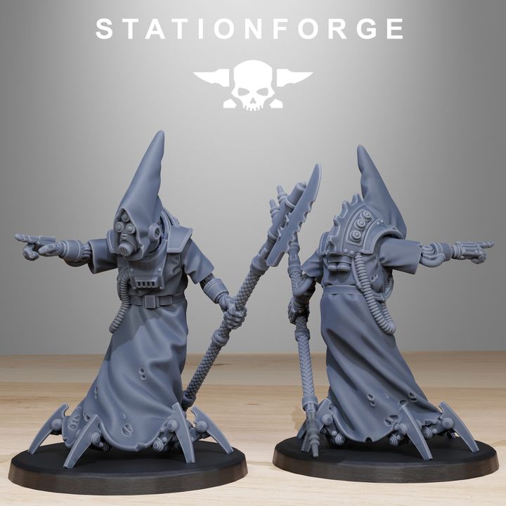 3D Printable Scavenger Elders by Station Forge