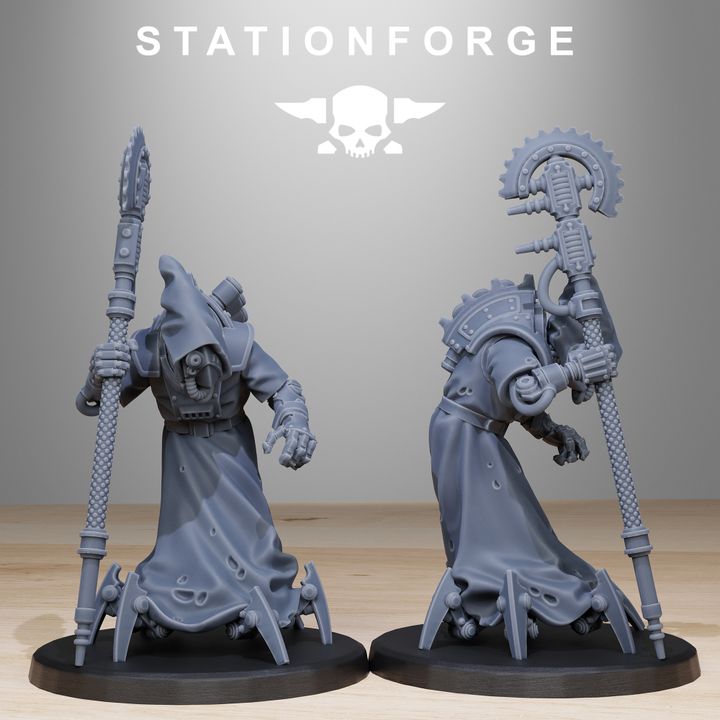 3D Printable Scavenger Elders by Station Forge