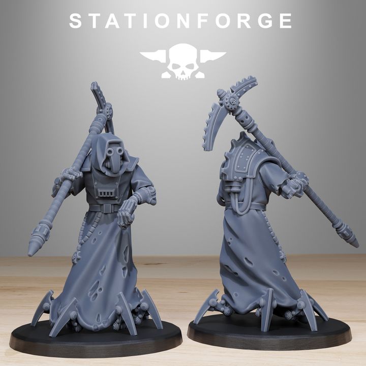 3D Printable Scavenger Elders by Station Forge