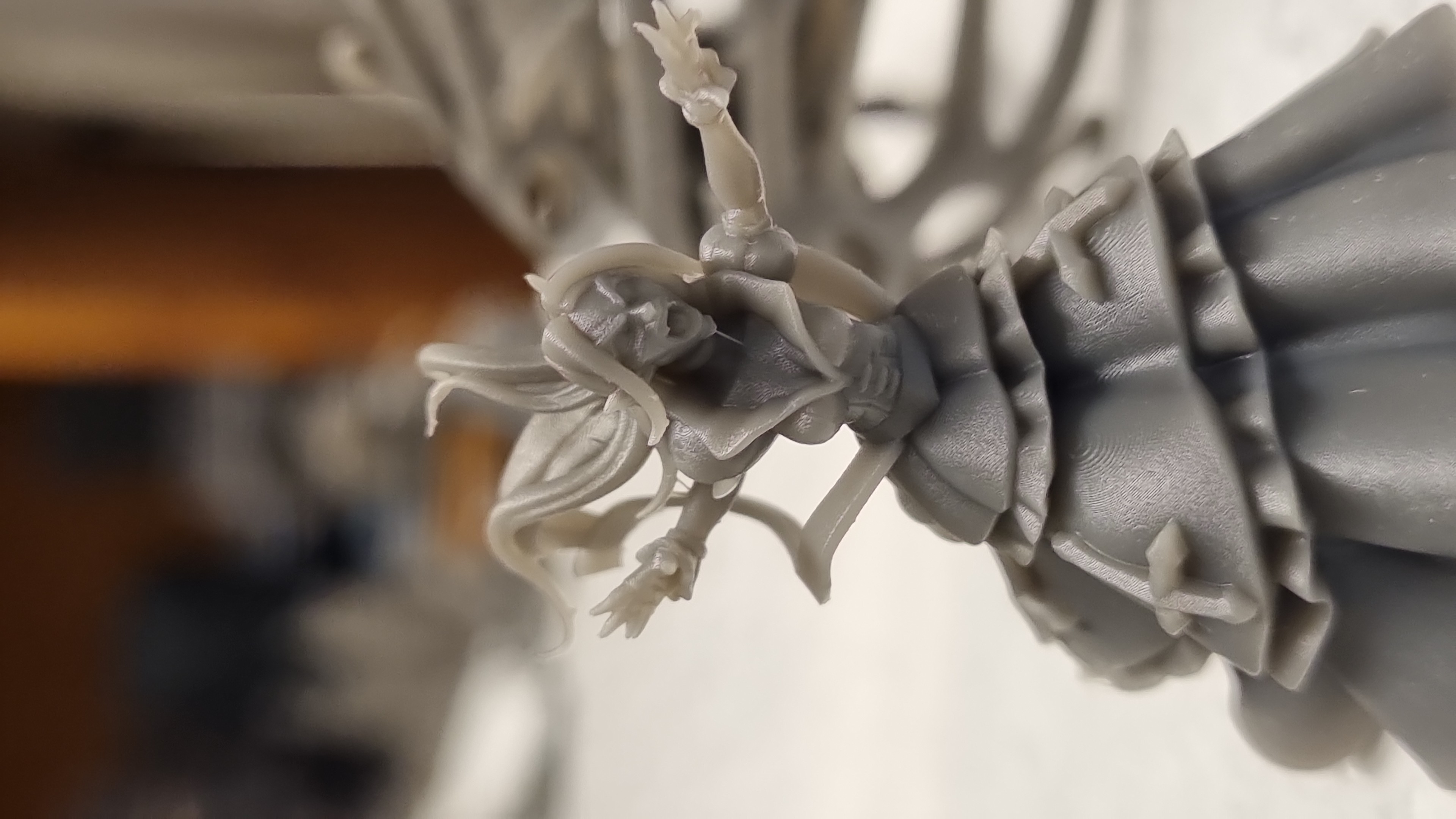 3D Printable Vampire Countess (Pre-Supported) | Cast n Play by Cast n Play