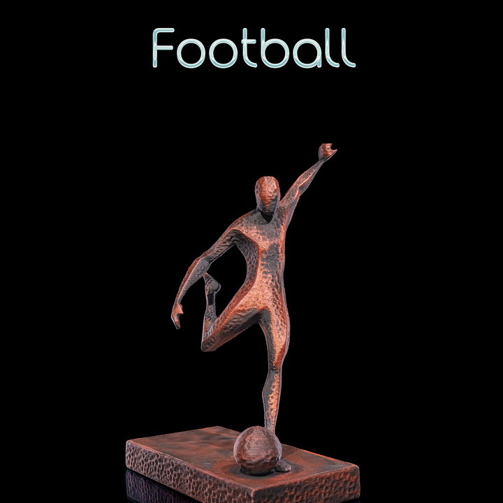 3D Printable Football by Stlflix