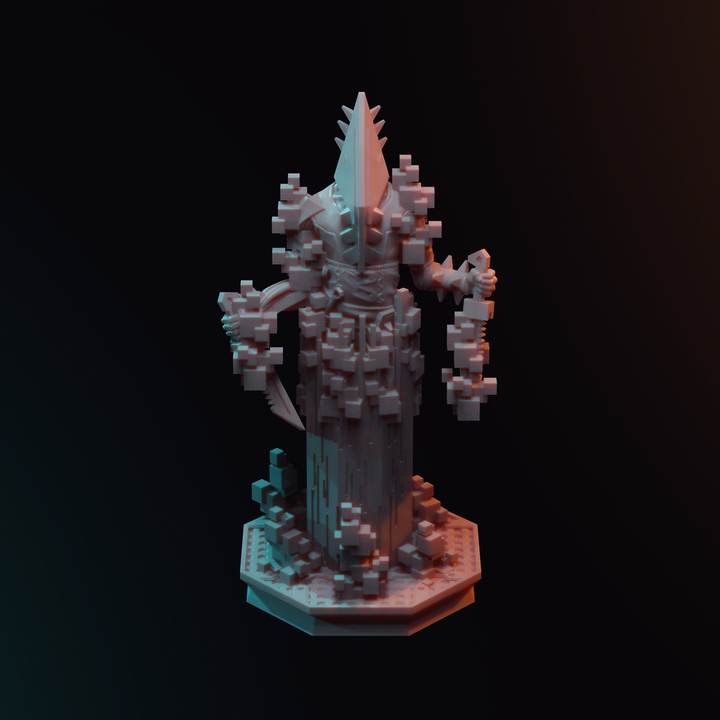 3D Printable Holo Guardian B - S01E03 - 75mm by Metal Quest